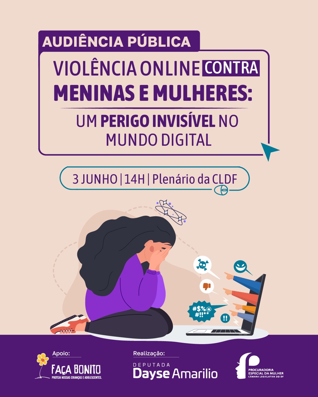CLDF discute “violência online contra meninas e mulheres: um perigo ...