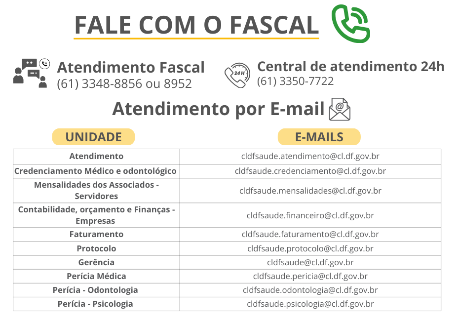 Fale Com o Fascal - CLDF